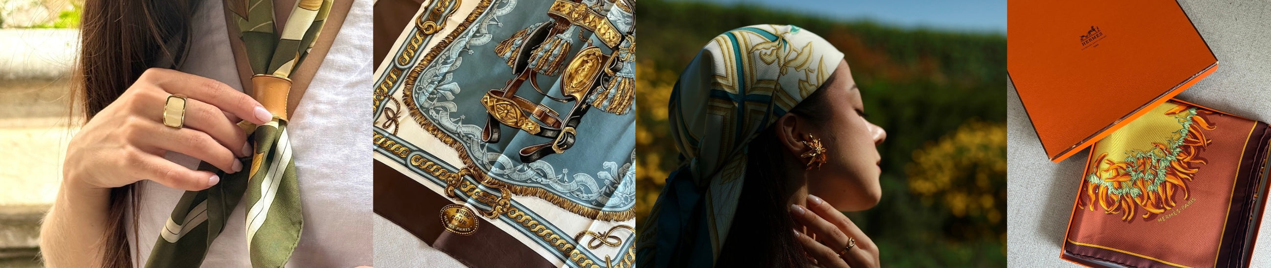 How to properly store your vintage luxury scarves? Pro tips – La Fille ...